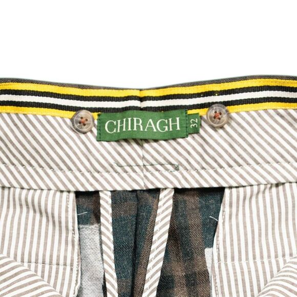 Chiragh Apparel | Pants | Mens 32 Gurkha Pants Green Brown Plaid Wool ...